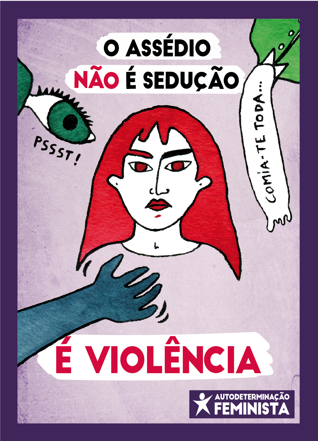 Assédio é Violência – Catherine Boutaud